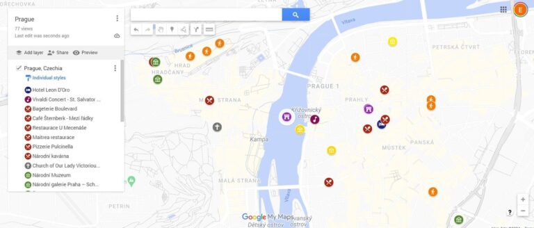 Guide to Google My Maps - Wandering the World Without Worries